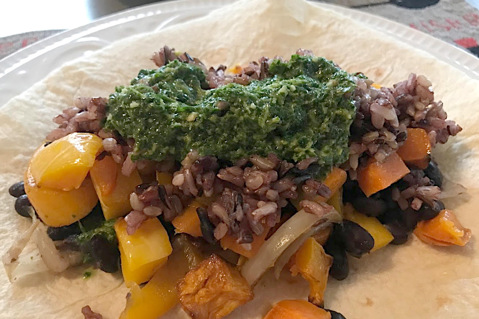Roasted Squash and Black Bean Burritos : VegHead
